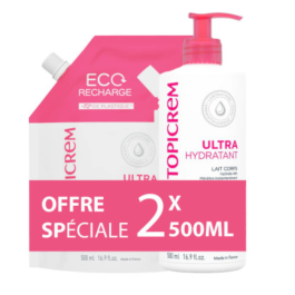 Lait corps ultra-hydratant Topicrem - peaux sensibles