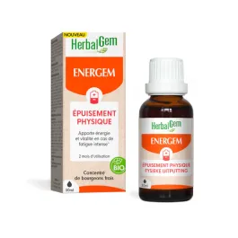 EnerGem épuisement physique bio Herbalgem - fatigue