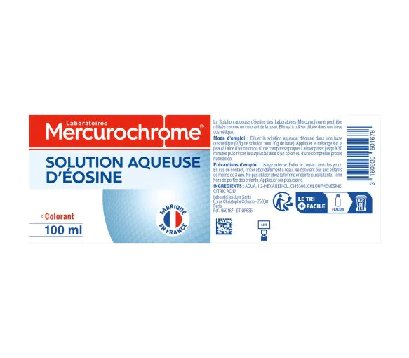 mercurochrome eosine